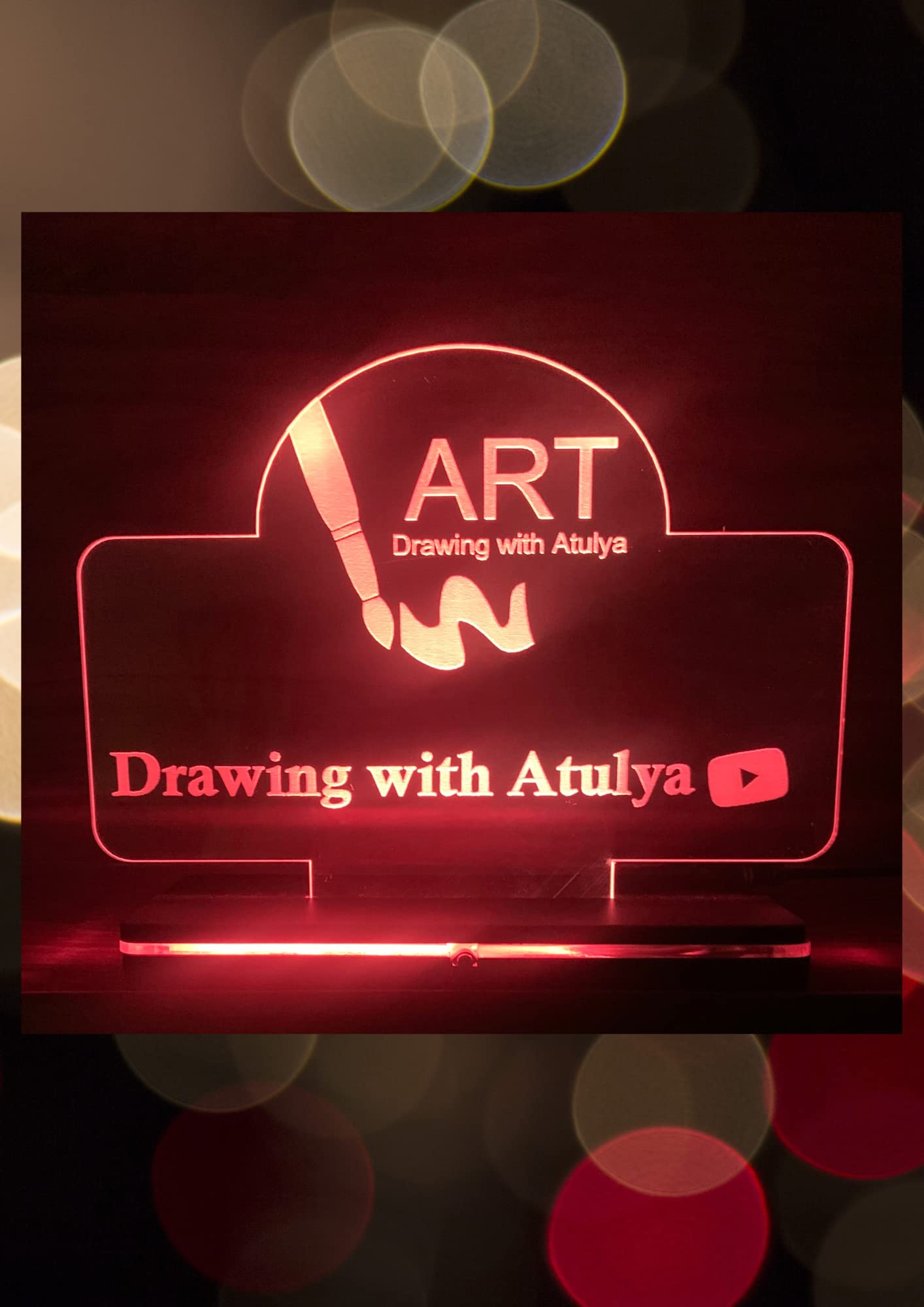 Buy Klassie| Customised Name with Logo LED Lamp| Unique Gift for ...