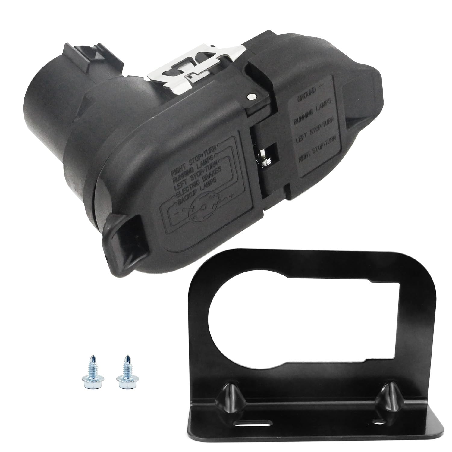 Amazon.com: 56055632AC 7-Way Trailer Tow Plug Connector, Trailer Wiring ...