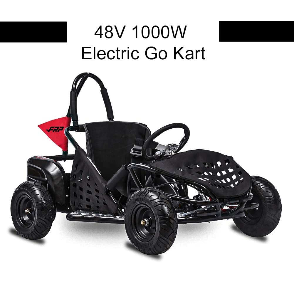 FIT Right 2020 Baja-X 48 Volt 1000 Watt Brushless Electric Go Kart, 3 ...