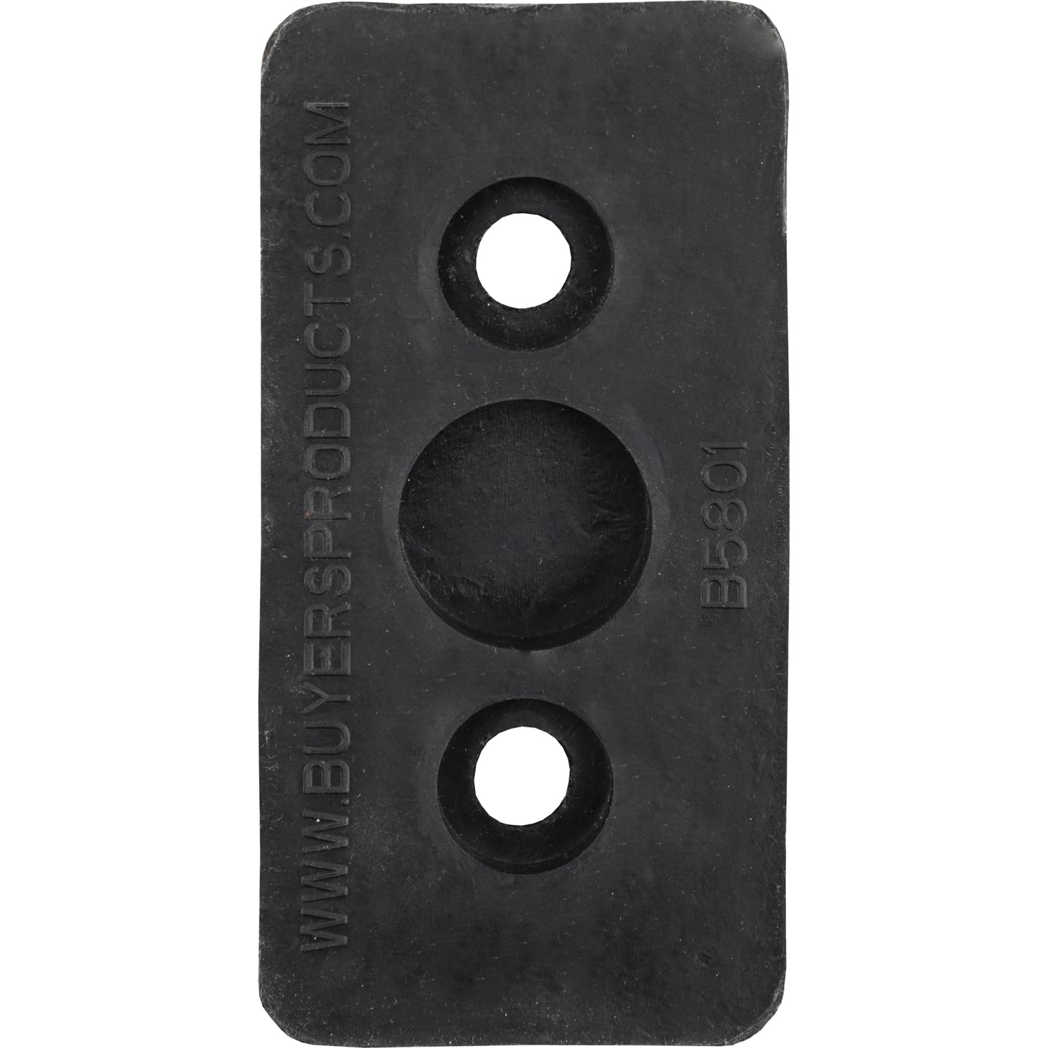 Snapklik.com : Buyers Products B5801 Molded D-Shaped Rubber Bumper, 3 X ...
