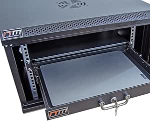 19" 6U Wall Mount Network DVR NVR Data Cabinet Enclosure : Amazon.com ...