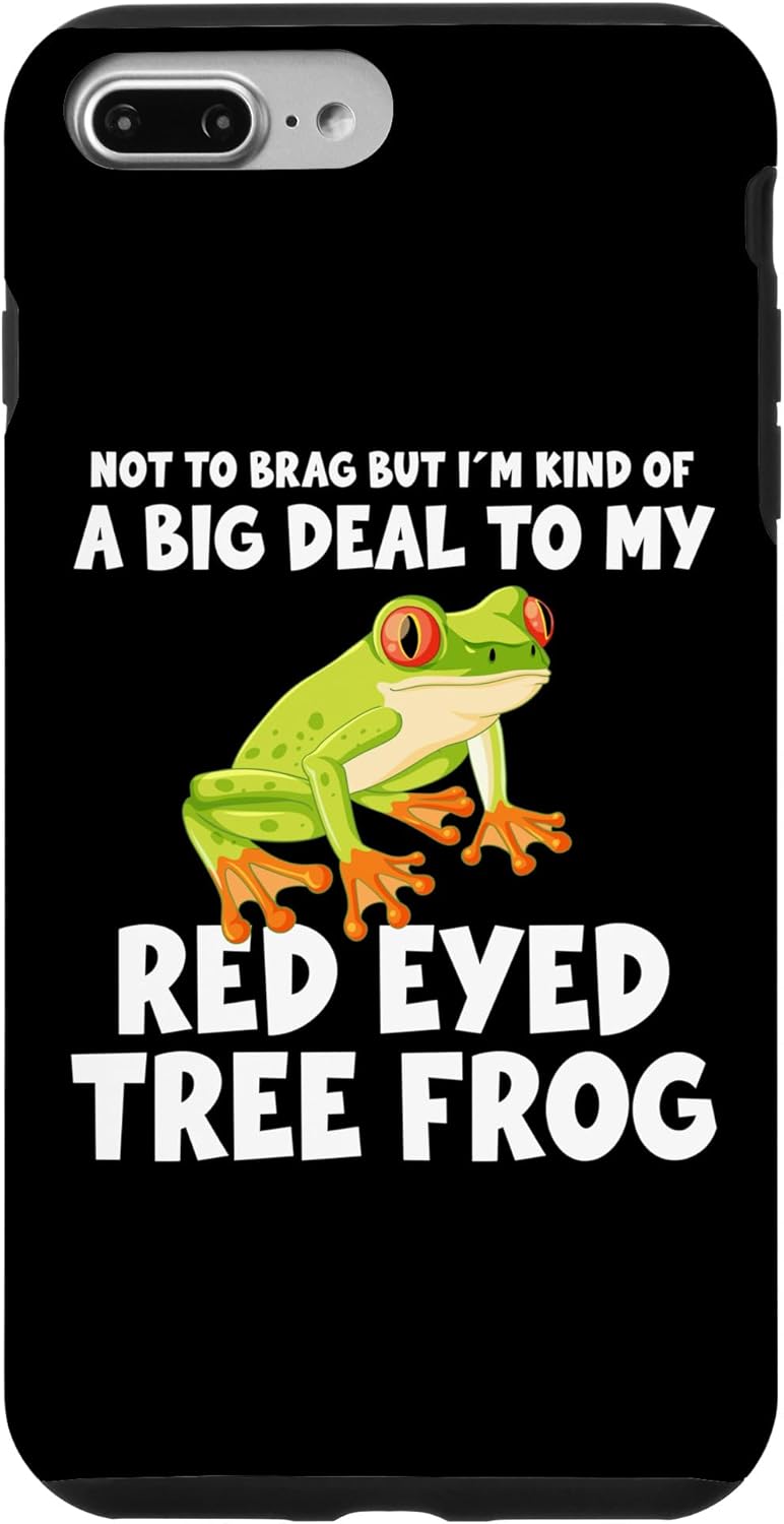Amazon.com: iPhone 7 Plus/8 Plus Red Eyed Tree Frog Enclosure Red Eyed ...