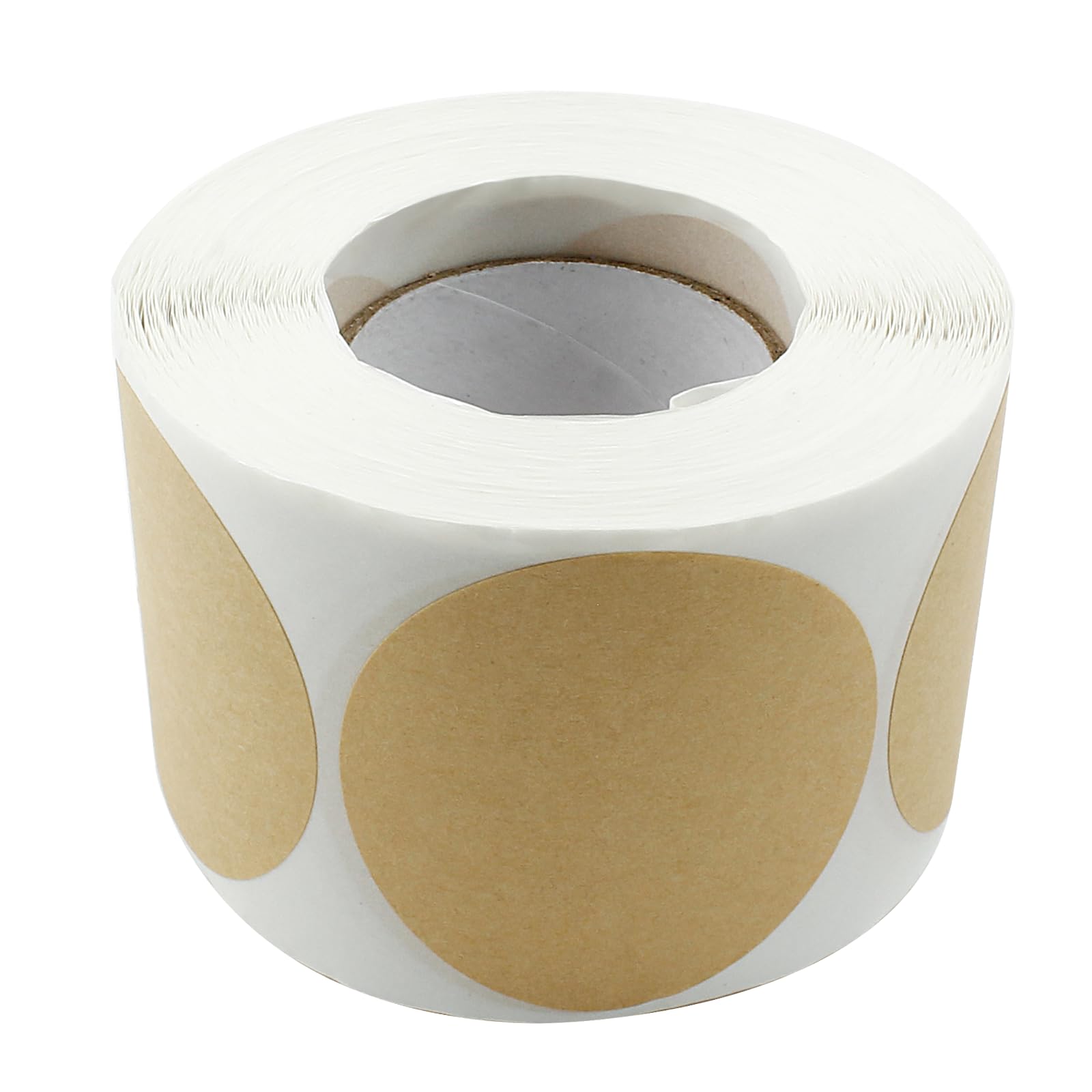 Snapklik.com : LifCratms 2 Inch Kraft Code Dot Stickers, Color Coding ...