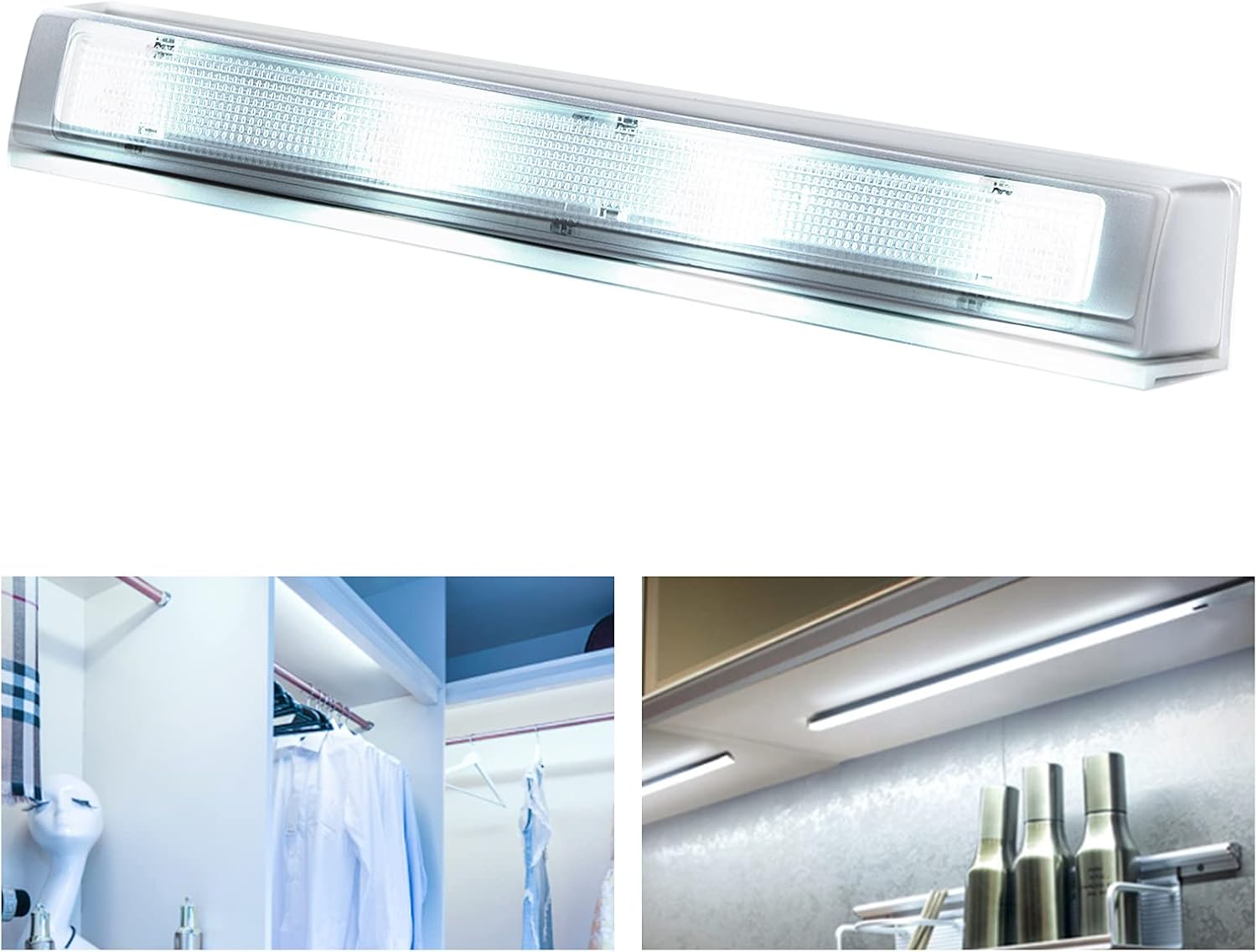 LED Closet Light,4LEDs Infrared Body Induction Lamp Vibration Sensor ...