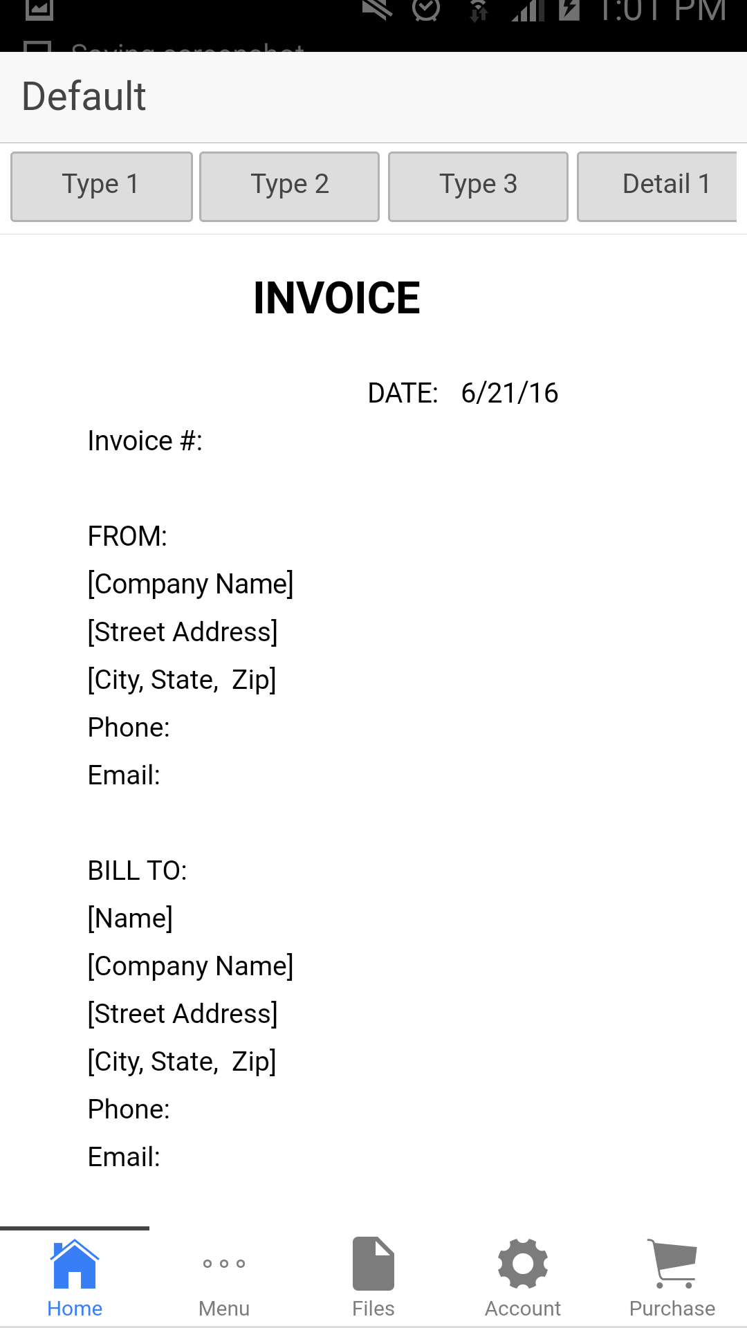Auto Repair Invoice - App on Amazon Appstore