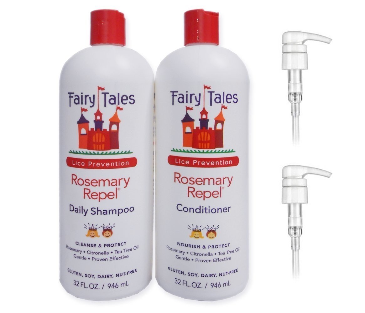 Fairy Tales Rosemary Repel Lice Prevention Shampoo And Conditioner ...