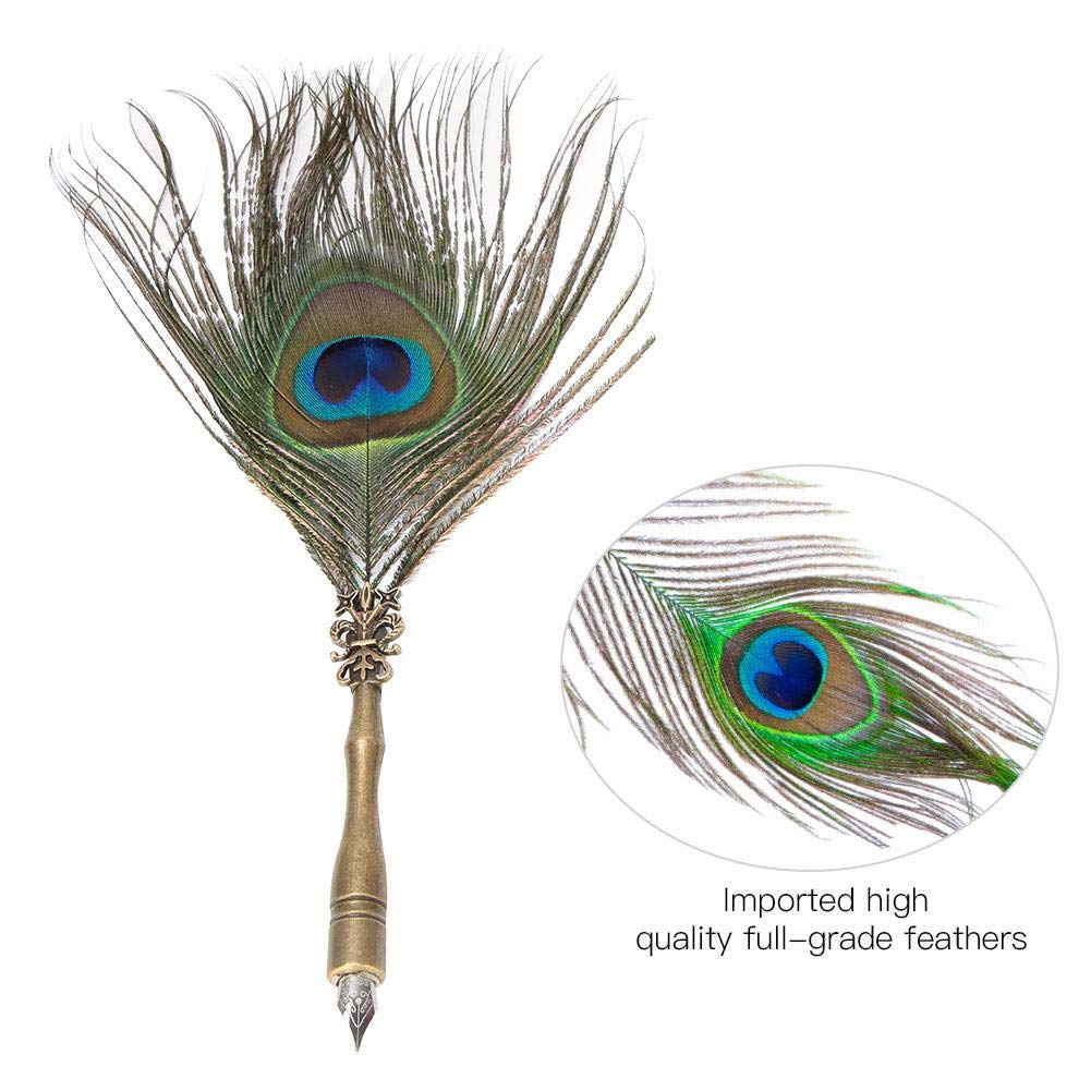 How To Make A Peacock Feather Pen