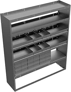 Amazon.com: Adrian Steel MD706, 5-Shelf Storage Unit w/Drawers ...