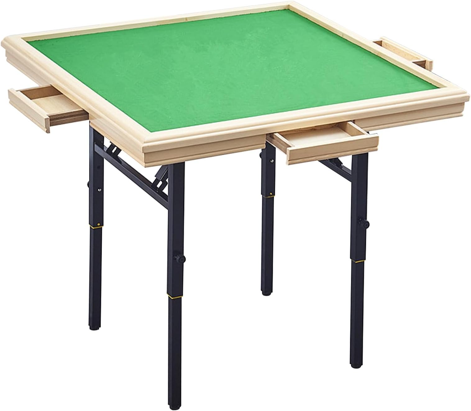 Amazon.com: XQZMZSCP Folding Card Table, 33" Mahjong Table, 4 Player ...