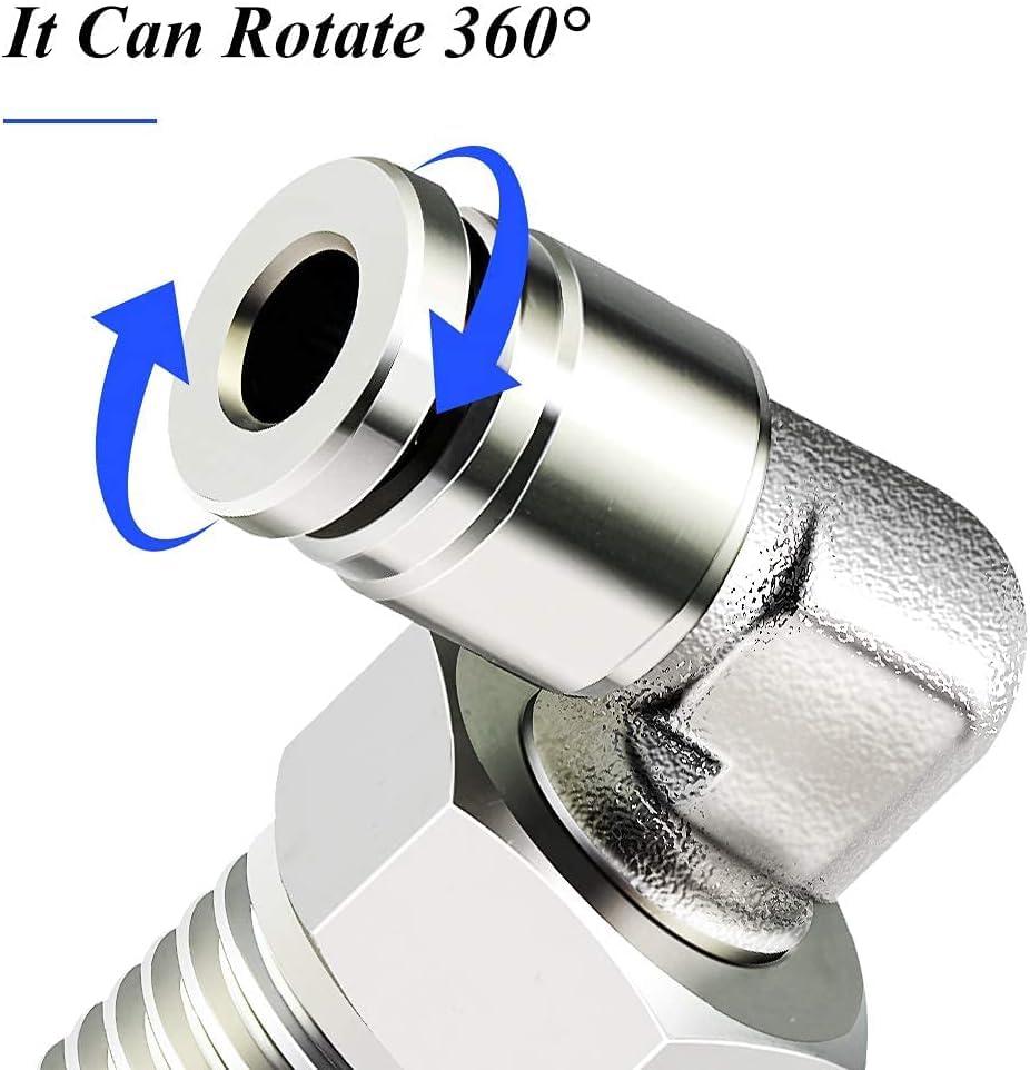 Snapklik.com : TAILONZ PNEUMATIC 304 Stainless Steel Male Elbow 8MM ...