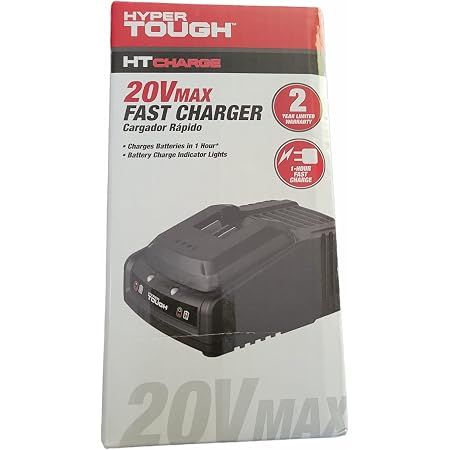 Amazon.com: Hyper Tough 20V Max Fast Charger : Tools & Home Improvement