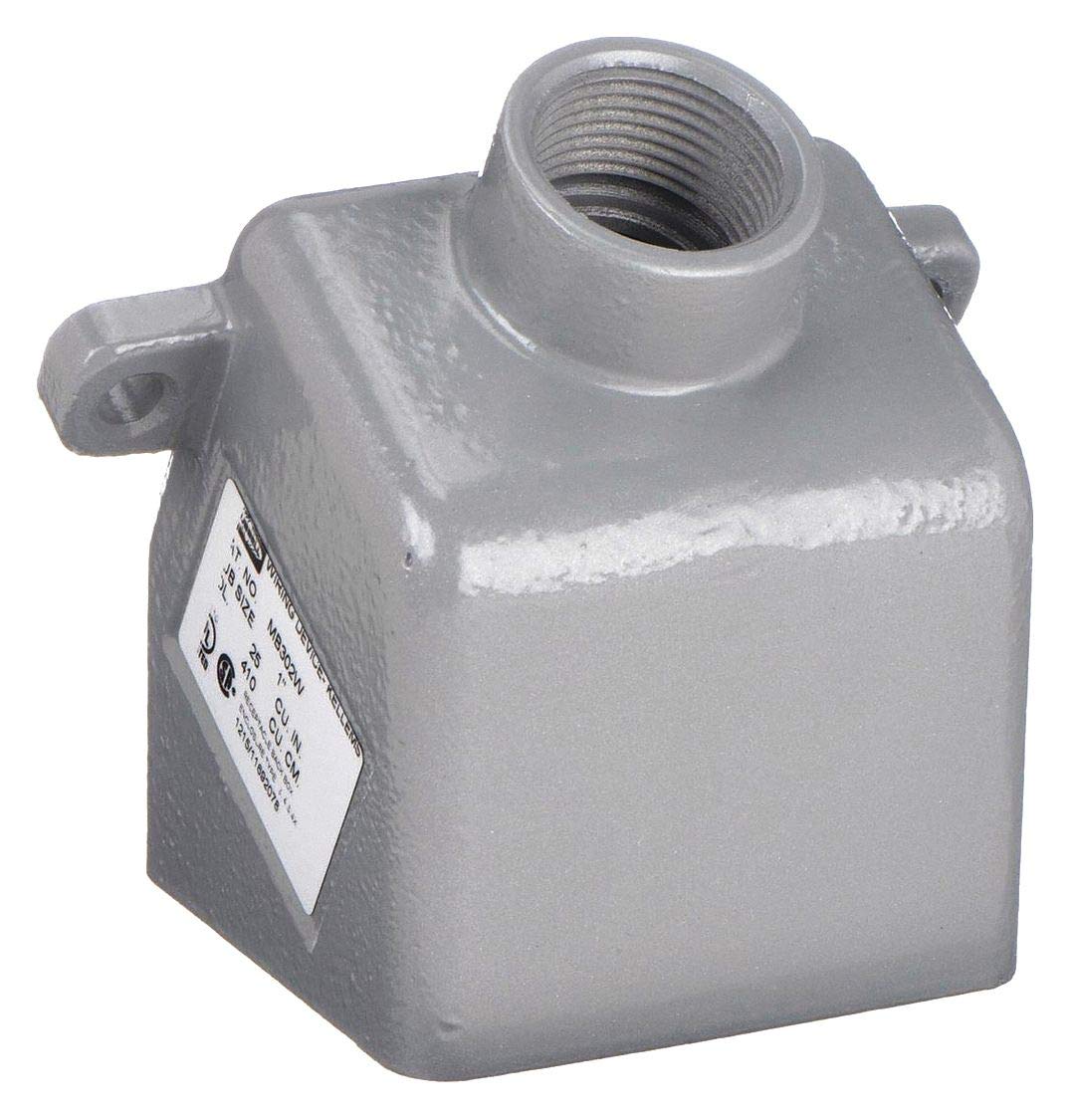 Angle Back Box, 30A, 1" Hub, 15, Metallic: Electric Plugs: Amazon.com ...