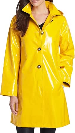 Jane Post 'Princess' Yellow Rain Slicker with Detachable Hood at Amazon ...