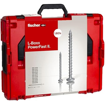 fischer PowerFast II PanHead in der handlichen L-BOXX, 1.800 x ...