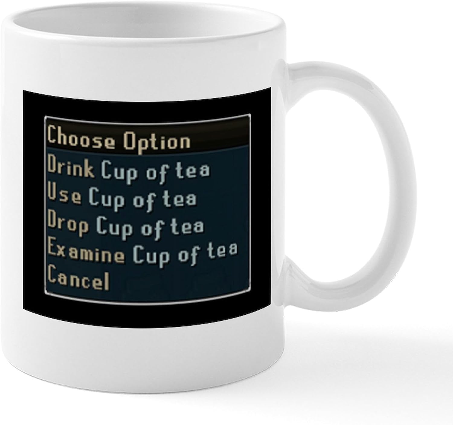 Amazon.com: CafePress Runescape Cup Of Tea Novelty Mug Mugs 11 oz (325 ...