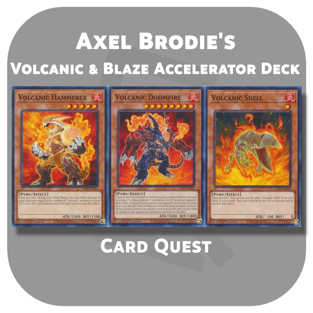 Amazon.com: Generic Complete Custom Deck for Yu-Gi-Oh! GX - Axel Brodie ...