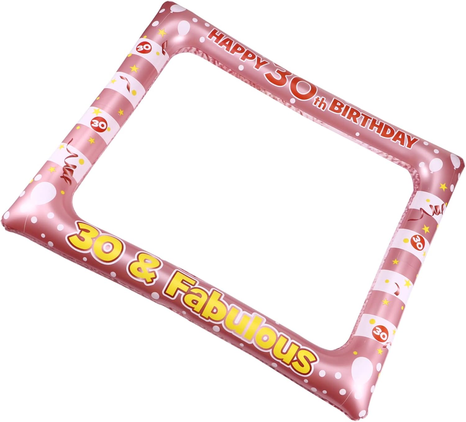 Amazon.com: HONMEET 1 Pc Birthday Photo Props 30th Photo Frame Ornament ...