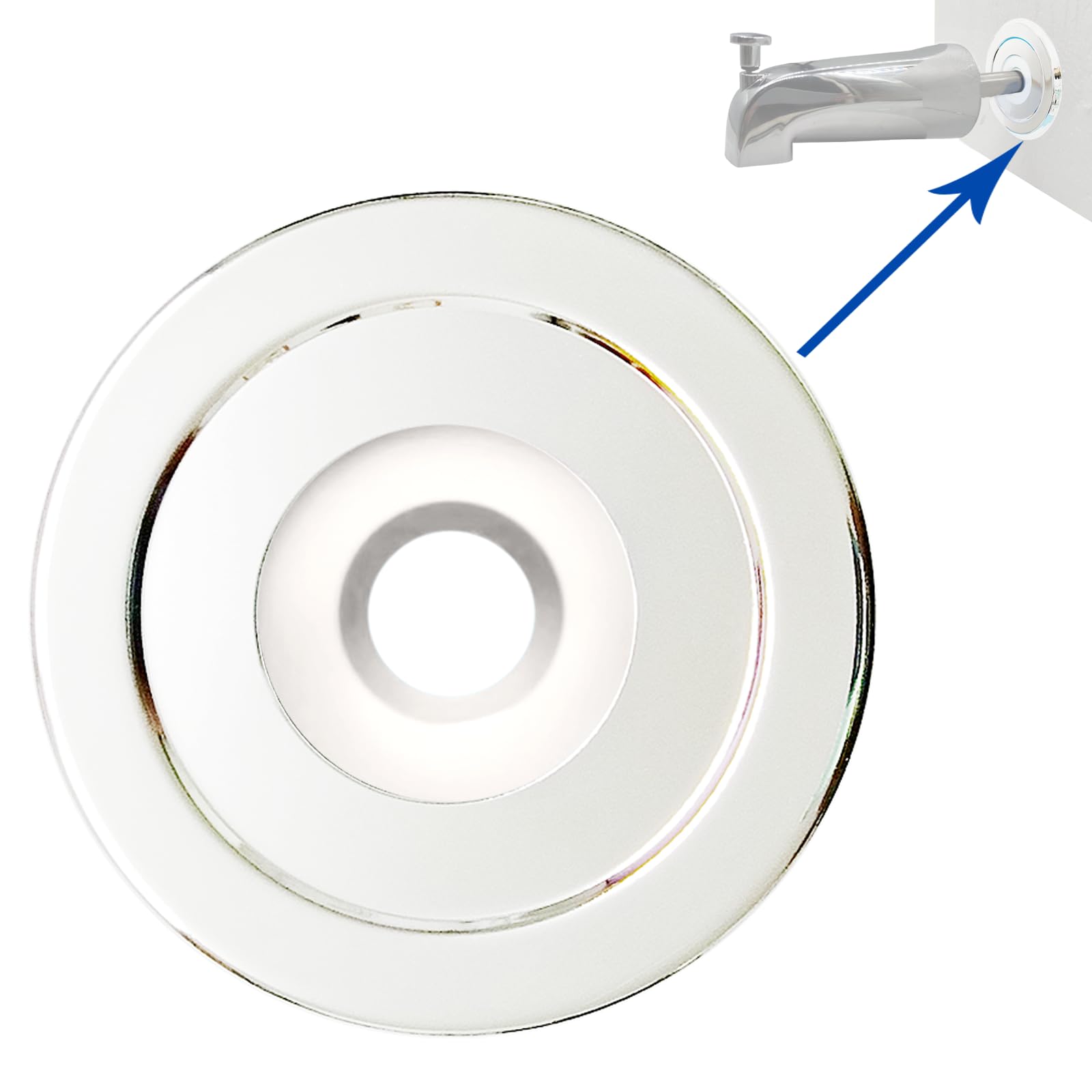 1/4" Spacer for Tub Spout, Flange Trim Ring for Bath Faucet ...