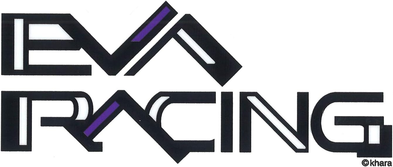 Amazon.co.jp: エヴァンゲリオンレーシング EVA Racing ステッカー NERV ロゴ サークル キャラクターステッカー ...