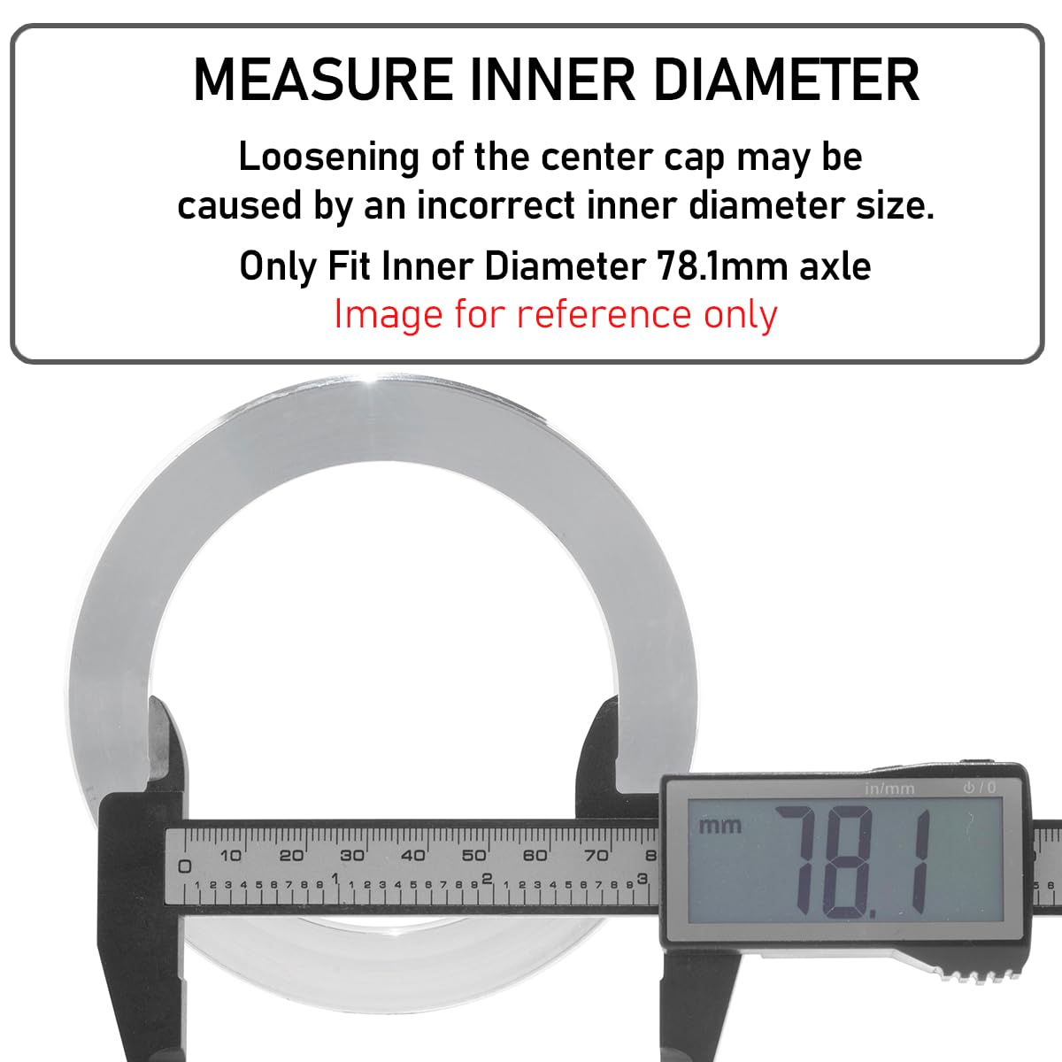 Snapklik.com : RTRHINOTUNING Hub Centric Rings (Pack Of 4) Silver Hub ...