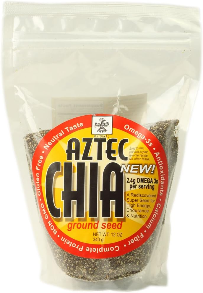 Amazon.com: Anutra Aztec Chia Ground Seed, 12 Ounce : Grocery & Gourmet ...