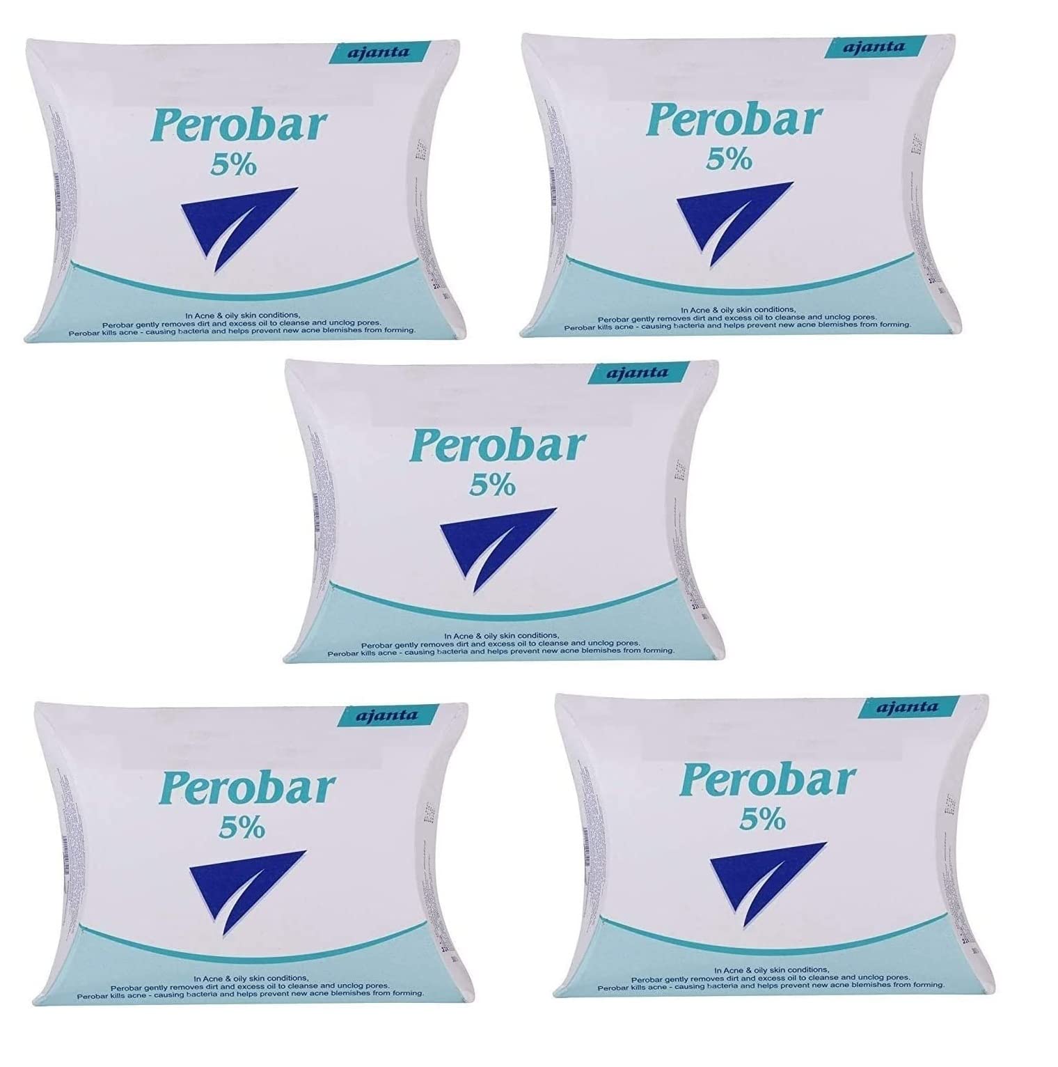 Buy PEROBAR 5% SOAP PACK OF 5 Online at Low Prices in India - Amazon.in