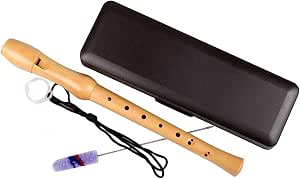 Amazon.com: Wooden Recorder Flute Tenor Eight-Hole F-Tune Adult ...