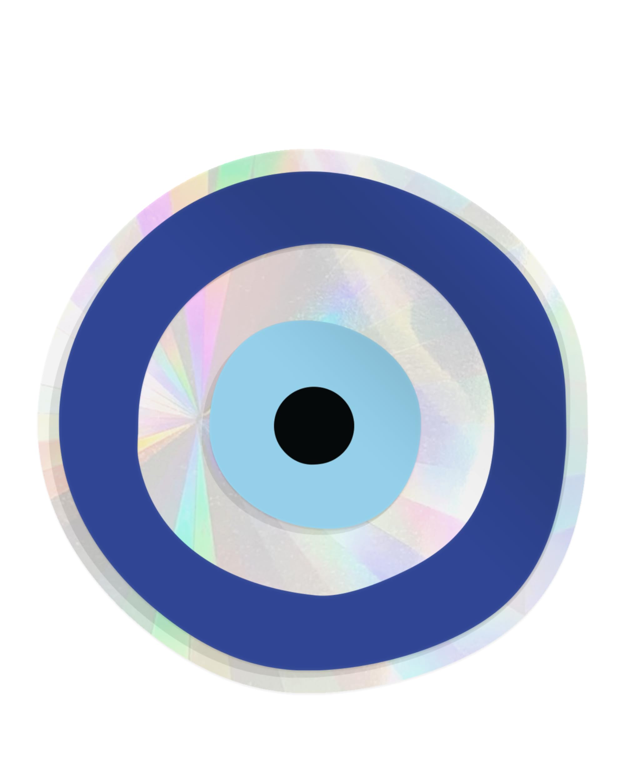 Amazon.com: Evil Eye Suncatcher Sticker, Rainbow Maker Sticker, Window ...