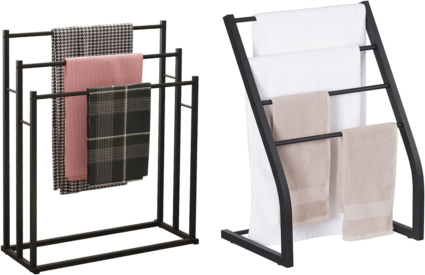 Amazon.com: Honiter Towel Racks for Bathroom, Free Standing Towel Rack ...