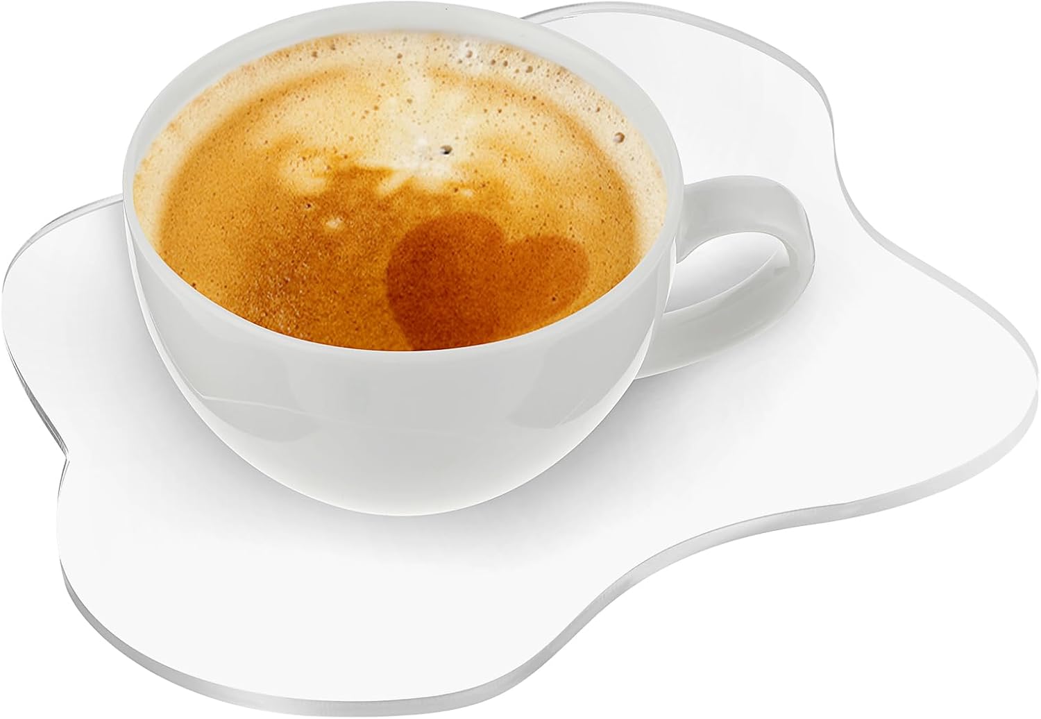 Amazon.com: Acrylic Coasters Irregular Creative Decorative Plate ...