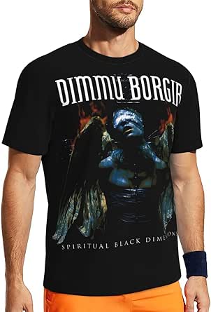 Amazon.com: Band T Shirt Dimmu Borgir Man's Summer O-Neck Shirts Short ...