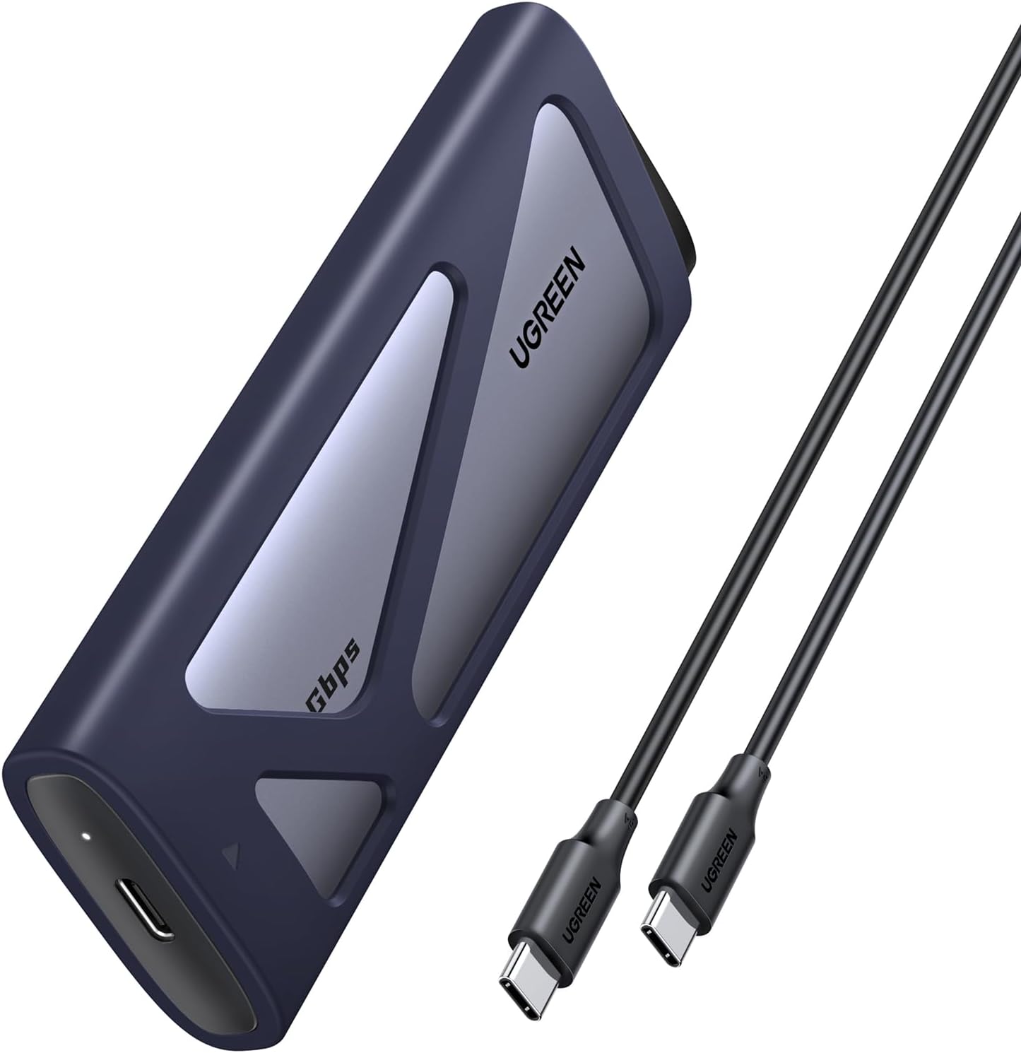 Amazon.com: UGREEN 20Gbps M.2 NVMe SATA SSD Enclosure, 8TB USB C ...