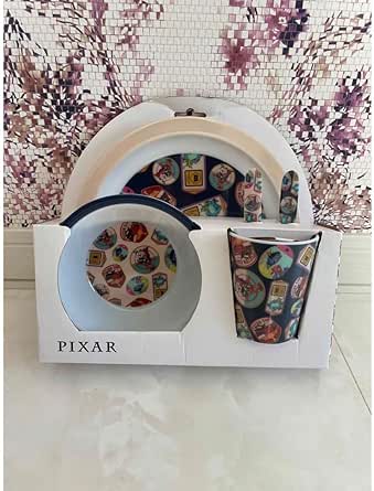 Amazon.co.jp: 3coins スリコ 食器セット トイストーリー カーズ 総柄 WBBP : ホーム＆キッチン