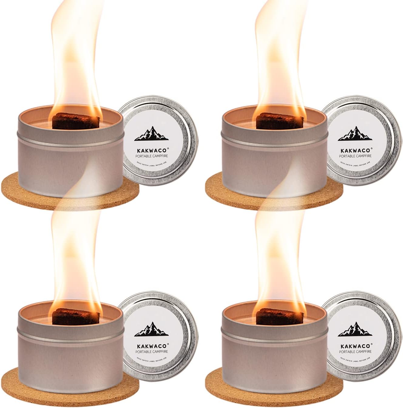 Amazon.com : MTLEE 6 Pack Portable Campfire Bonfire Portable Bonfire ...