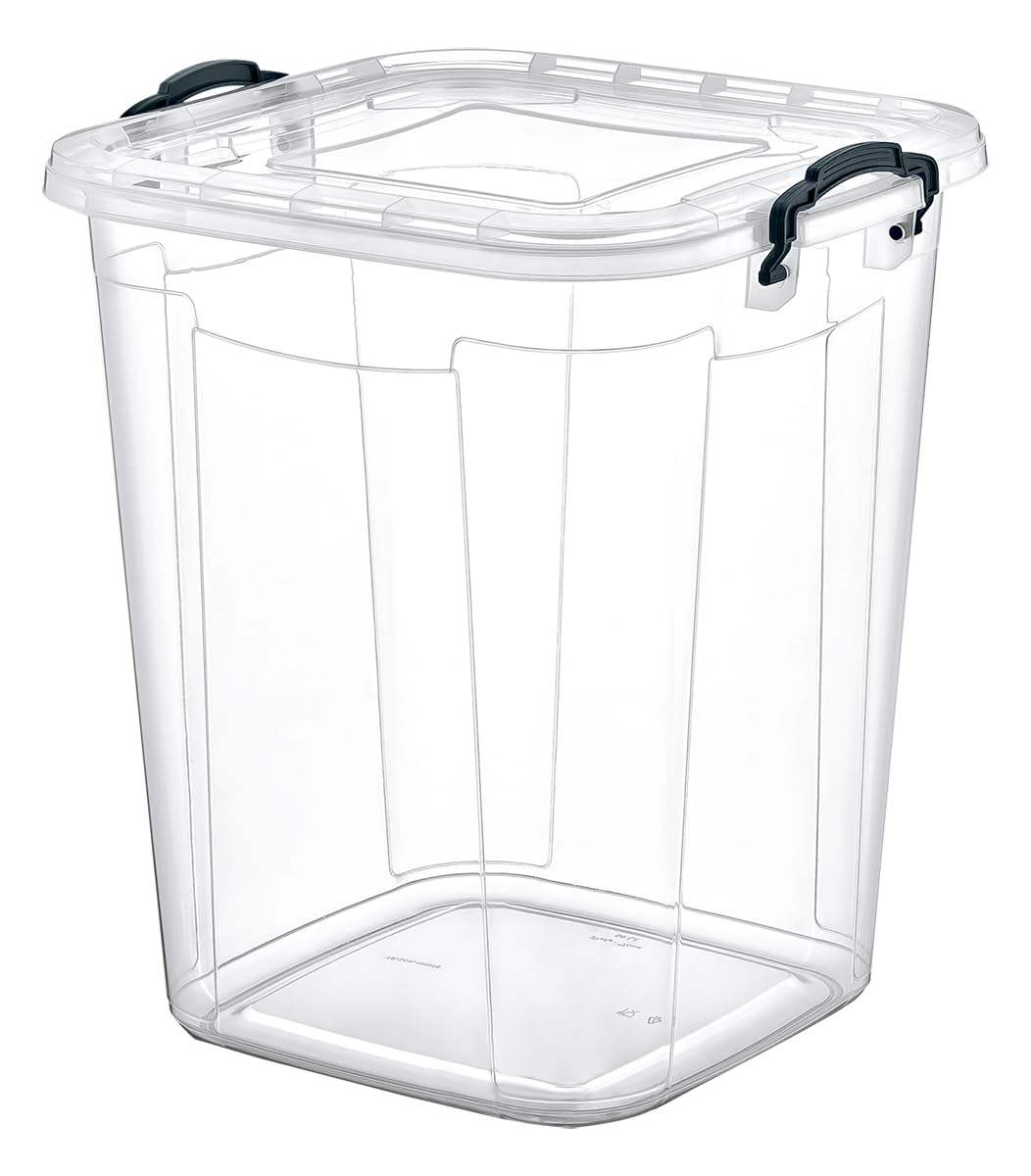 Best House Multi Storage Deep Clear Square Plastic Storage Box ...