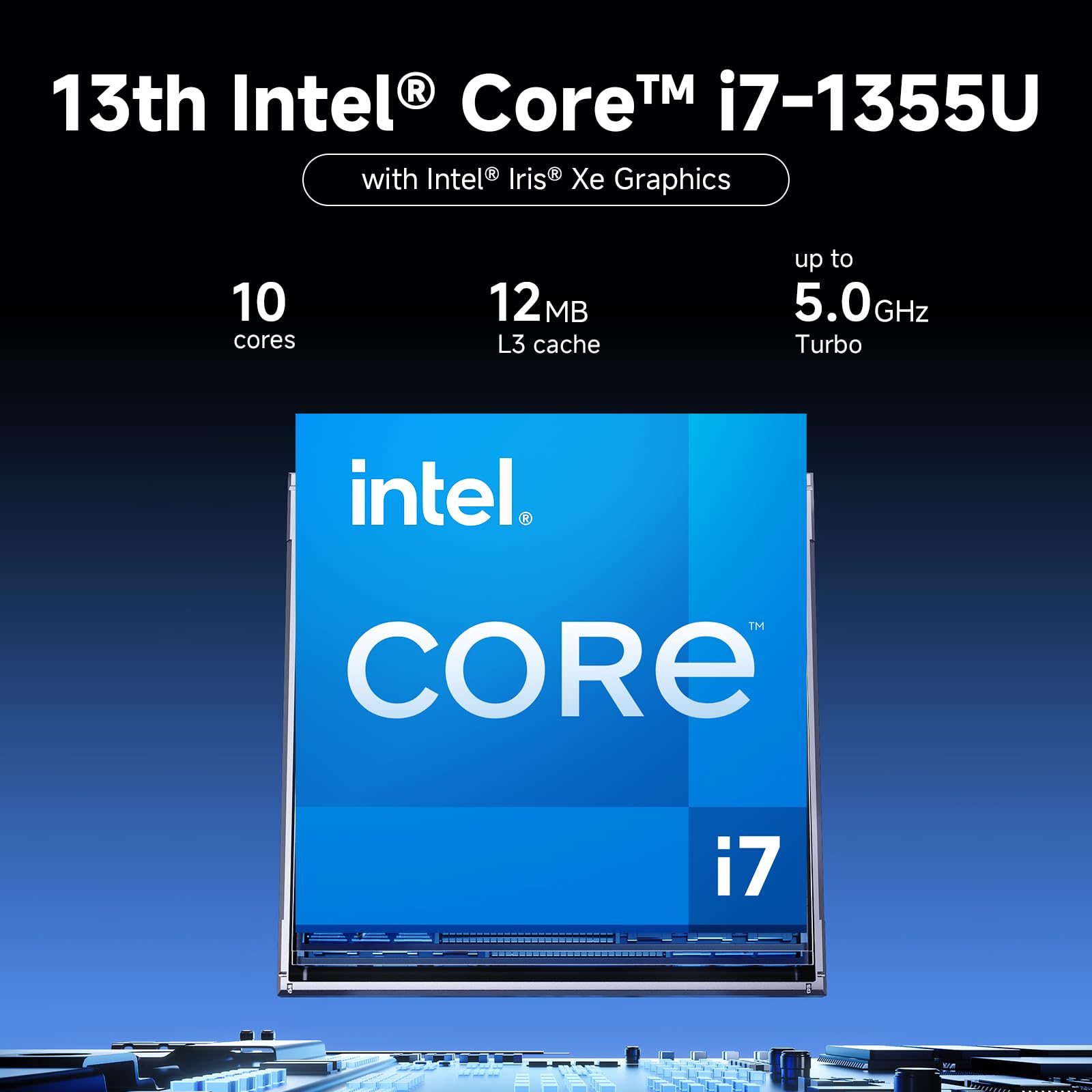 Intel Core I7 1355u Logo