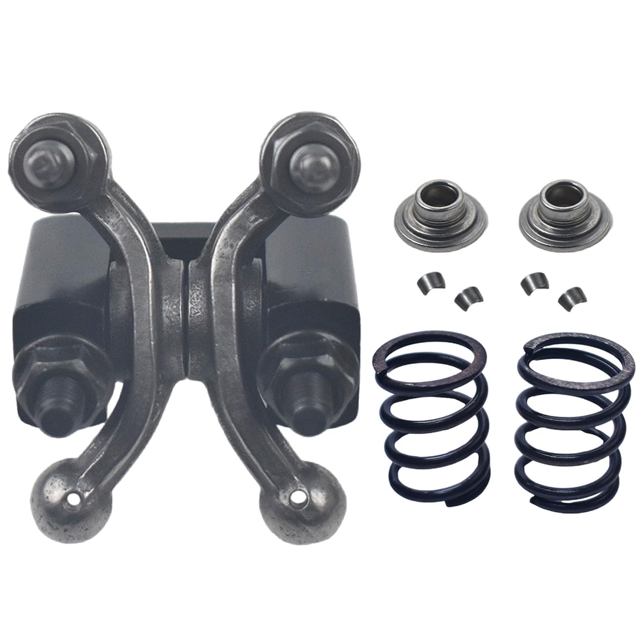 Amazon.com: Racing Shaft Rocker Arms Race retainers Black With 36lb ...