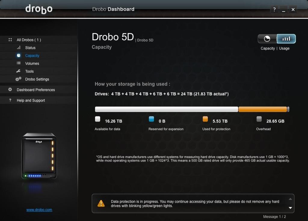 Amazon | 【日本正規代理店品】Drobo 5C 外付けHDDケース(3.5インチ×5bay) Beyond RAID USB 3.0(Type-Cコネクター搭載) PDR-5C ...
