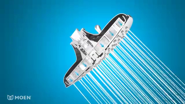 Watch Moen S176 Collection 7-Inch Single Function Shower Head with ...