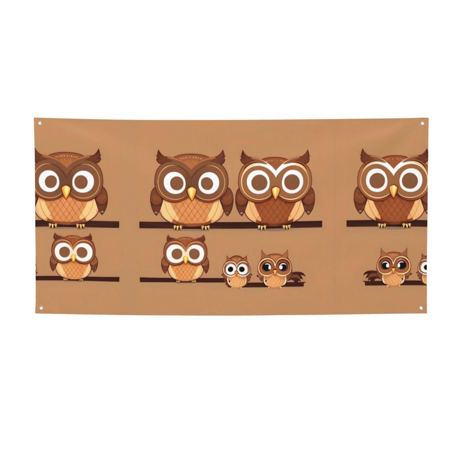 Owl Christmas Banners