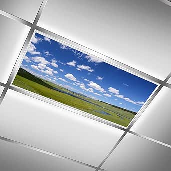 Fluorescent Light Covers for Classroom Office - Eliminate Harsh Glare ...
