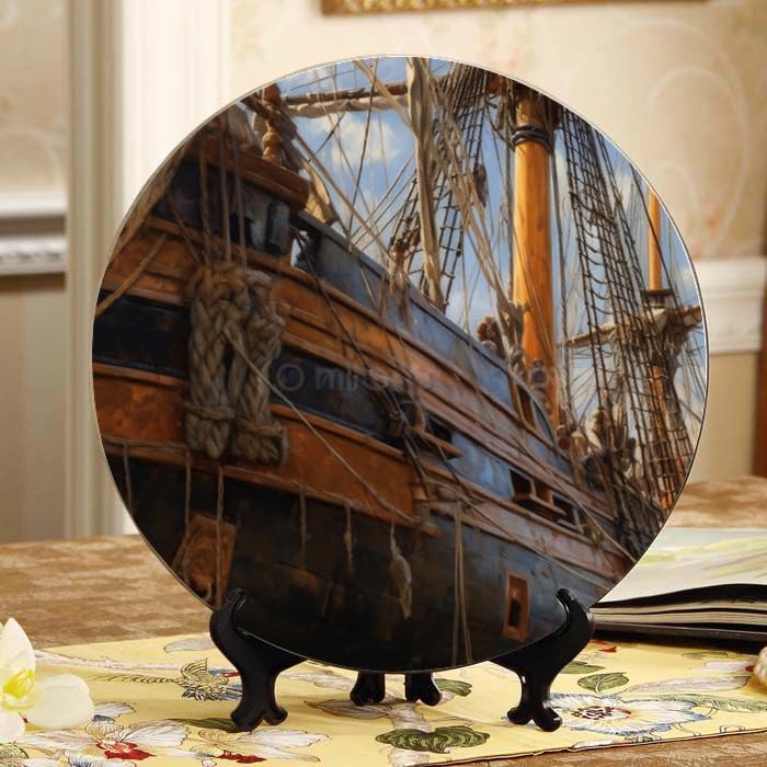 Ceramic Pirate Ship Old Modern Handicrafts | Pirate Ship (Exclusive
