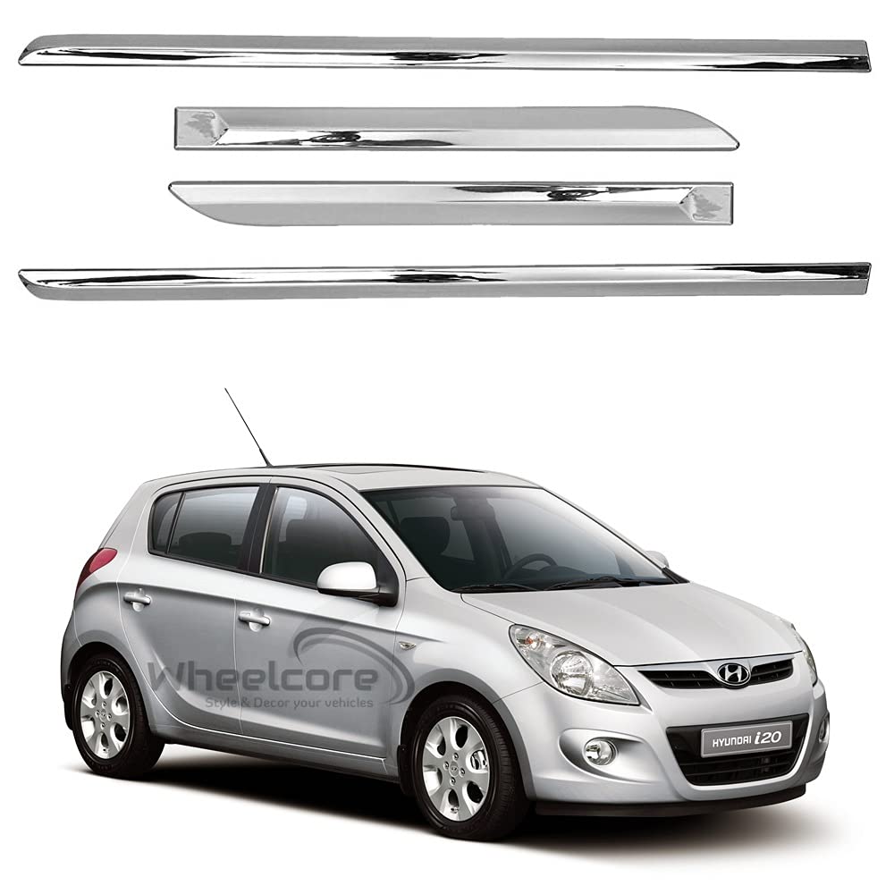 Wheelcore Side Beading/Cladding Chrome Suitable for Hyundai i20 (2008 ...