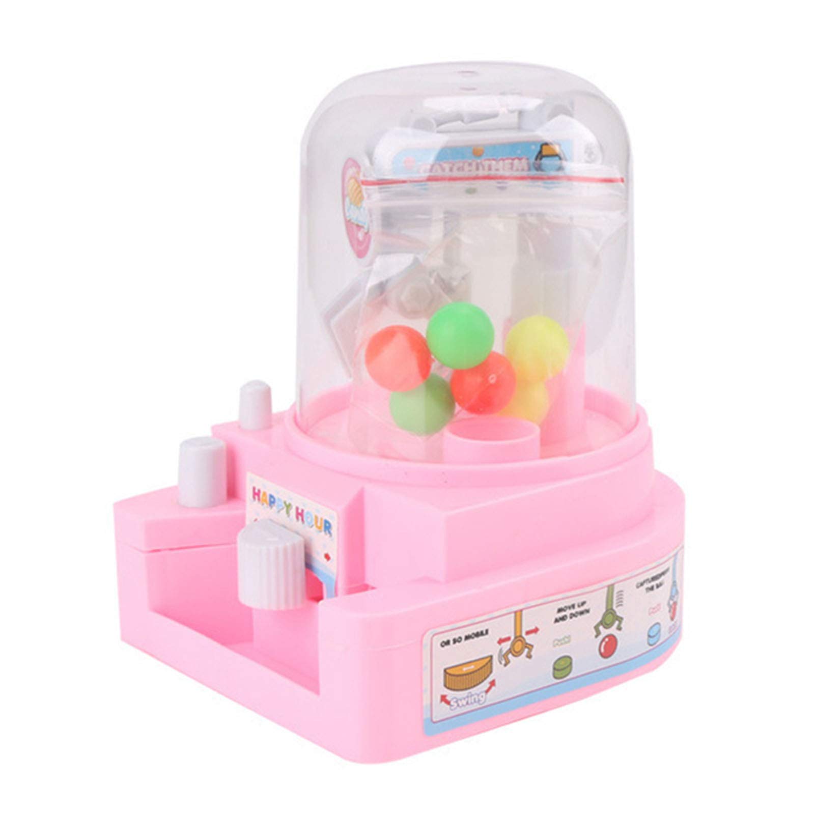 Buy Manual Mini Candy Claw Machine Remote Control Indoor Games New ...