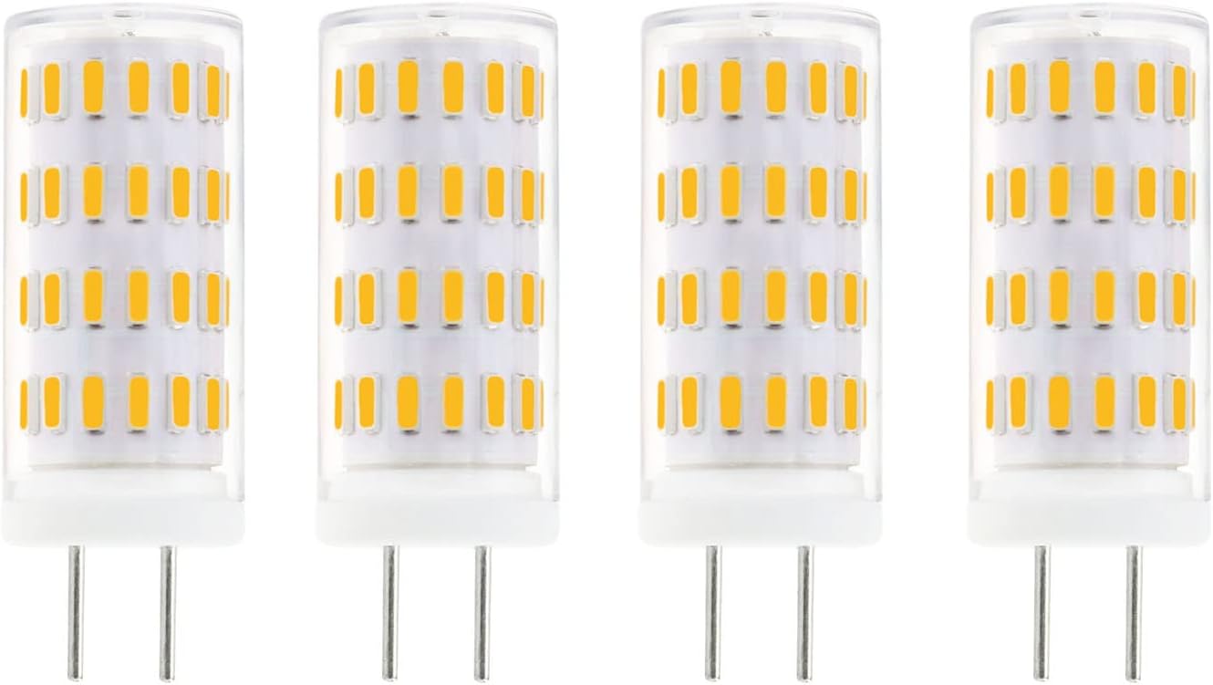 Lamsky GY6.35 LED Bulb 5W 50W Replacement, AC/DC 12V Neutral White ...