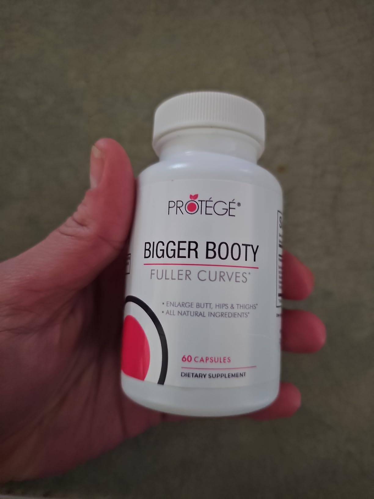 Amazon.com: PROTÉGÉ Protege Premium Butt Enhancement Pills - Bigger ...