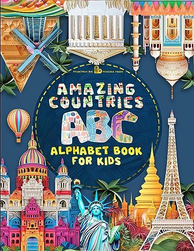 Amazing Countries ABC Alphabet Book For Kids: Discover Fascinating ...