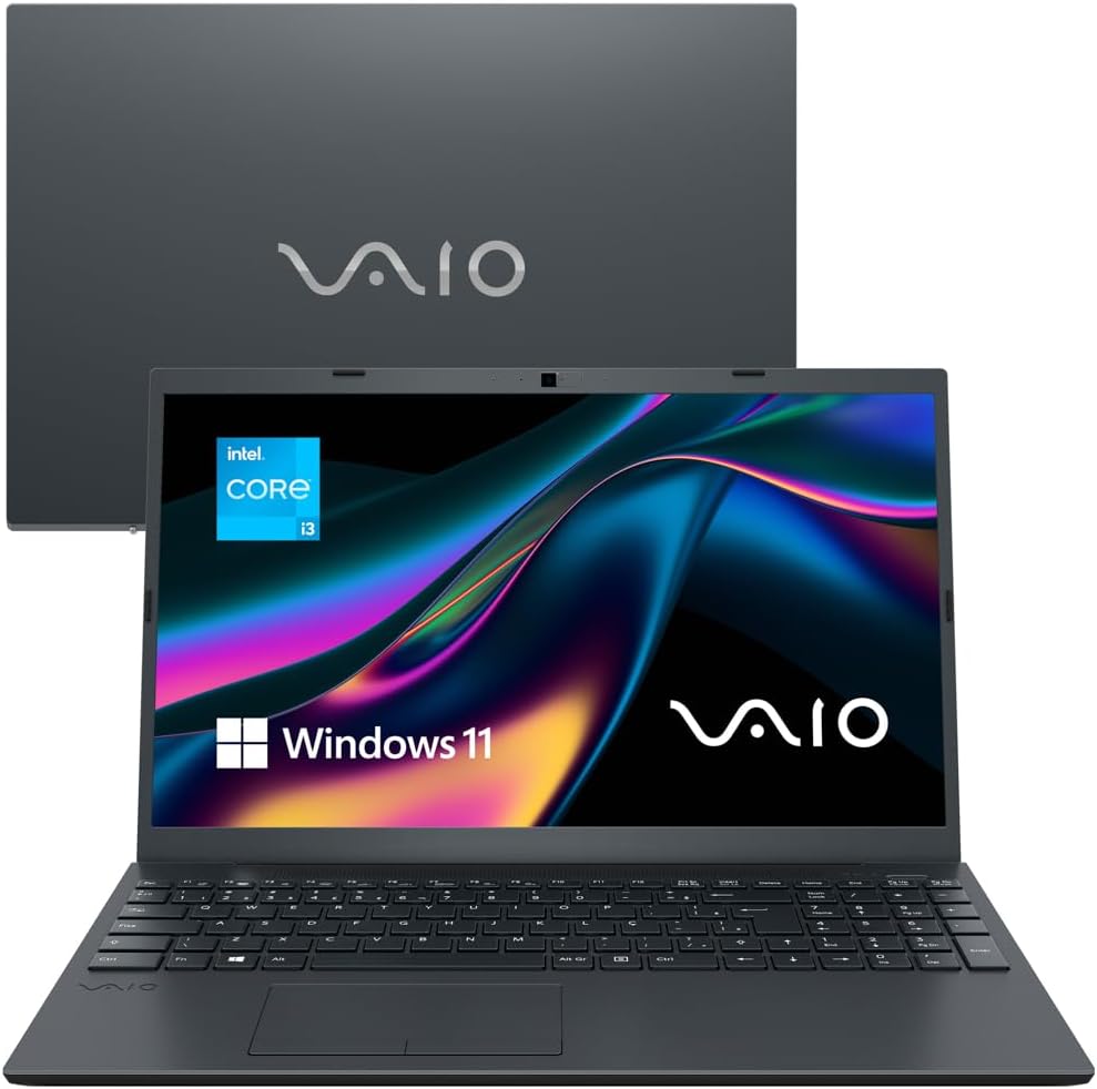 Notebook VAIO FE14 Intel Core i7 12ª gen 8GB RAM 512GB SSD, Tela 14 Polegadas Full HD ...