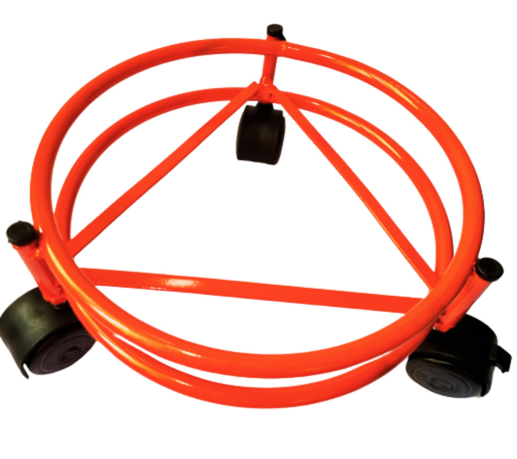 Buy SIRISNAX cylinder trolley with wheels cylinder stand trolley wheels ...