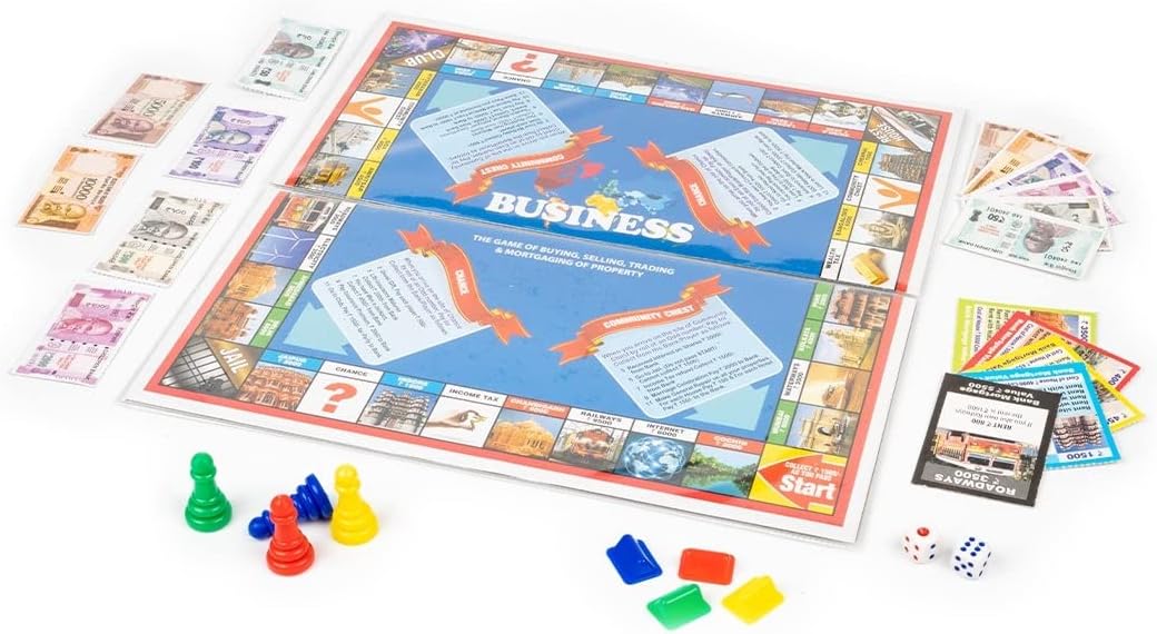 Buy Ratna's Little Business & Chess 2 in 1 Board Game for 2-4 Players ...